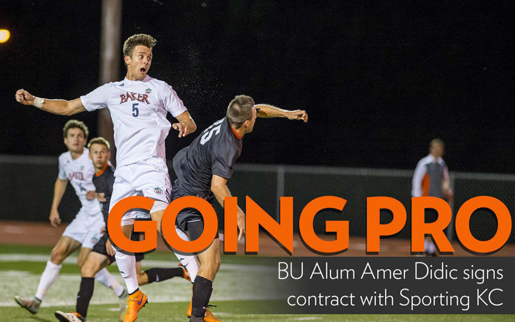 Alumnus Amer Didic Signs with Sporting KC - Baker University