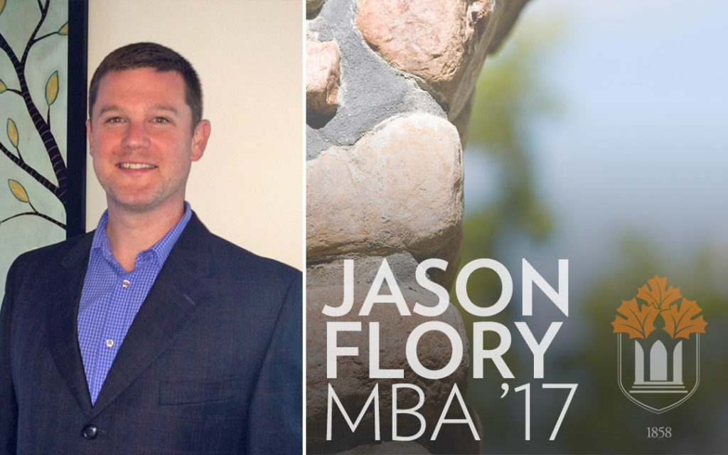 Flory harnesses dedication, commitment to earn MBA