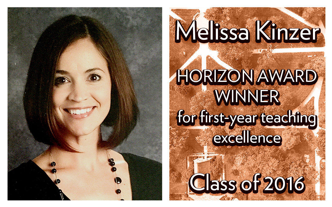 Baker graduate Kinzer honored with Horizon Award - Baker University